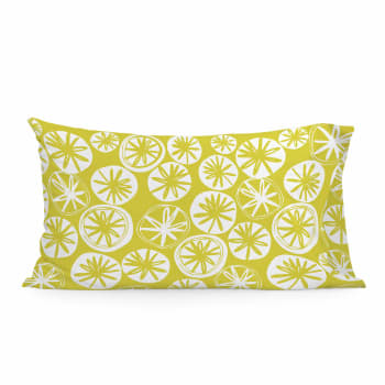 Funda de almohada algodón blanco x cm x cama Basic Maisons du Monde