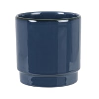 Blumentopf aus Metall, grau, 25.5x25.5x45cm Tonar large | Maisons du Monde
