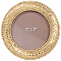 Cadre photo en faïence pincée blanche 14x19 Catea | Maisons du Monde