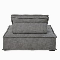 Méridienne pour canapé modulable gris charbon Neo Elementary | Maisons ...