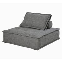 Méridienne pour canapé modulable taupe Neo Elementary | Maisons du Monde
