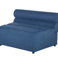 Méridienne pour canapé modulable professionnel en tissu recyclé beige ...