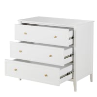 Cómoda de 6 cajones blanco Newark | Maisons du Monde