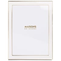 Cornice portafoto in gres grigio screziato con incisioni decorative ...