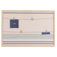 Cornice multipla in metallo dorato 60x60 cm GRAPHIC | Maisons du Monde
