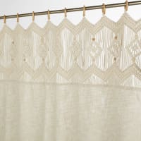Visillo liso con ojales | Maisons du Monde