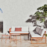 Klappbarer Gartensessel, Monaco Grau Monaco | Maisons du Monde