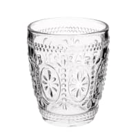 Gobelet en verre transparent ø 8.5 * 9.5 cm Martelé | Maisons du Monde