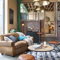 Hocker fr 1 Person aus Teakholz Ayan | Maisons du Monde