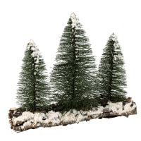 Kersttak met rode bessen met bevroren effect | Maisons du Monde