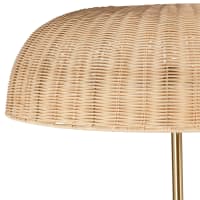 Lampadaire en rotin tressé H150 Glenn | Maisons du Monde