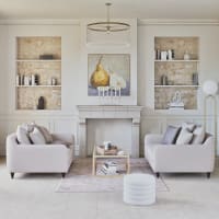 Mesa de comedor efecto madera blanco Catonav | Maisons du Monde