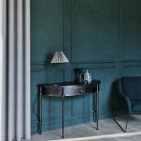 Console design contemporain étagère - 100L x 30l x 87H cm - noir Homcom ...