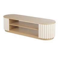 Meuble tv pin massif 180 cm Athan | Maisons du Monde
