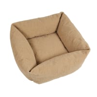 Lit pour animal déhoussable antitache marron l (100x75 cm) Canela ...