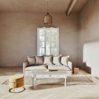 Lámpara sobremesa m fibras naturales natural HANNAH | Maisons du Monde