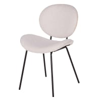 Sedia in acciaio 47x49 cm | Maisons du Monde