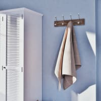Tapis de bain doux tufté beige 55x65 Emil | Maisons du Monde