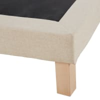 Somier de lamas metal negro 160 x 200 cm Kalista | Maisons du Monde