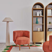 Butaca bergère de lino y lana lino Victor | Maisons du Monde