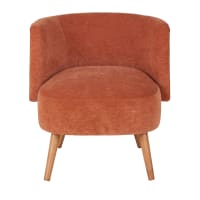 Butaca bergère de lino y lana lino Victor | Maisons du Monde