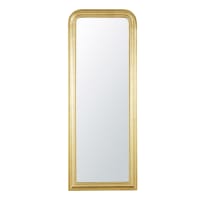 Specchio ad arco in legno di paulownia 80x180 cm Leon | Maisons du Monde