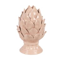 Statuette étoile de mer en faïence blanche et beige L18 Esther ...