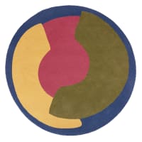 Tapis d'extérieur motifs à carreaux multicolores 140x200 Oxence ...