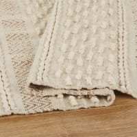 Tapis berbère en coton écru 60x90 BLIDA | Maisons du Monde