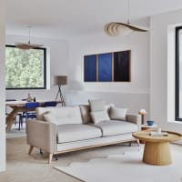 Toiles et tableaux Bleu Contemporain | Maisons du Monde