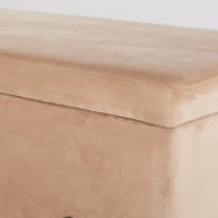 Kulturbeutel aus Baumwollgaze mit Quaste, ecru, 24x17cm ESSENTIELLE ...