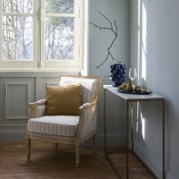 Vase en dolomite écrue "Merci pour les fleurs" H12 | Maisons du Monde
