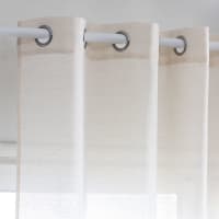 Visillo liso con ojales | Maisons du Monde