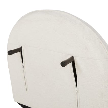 1-zits slaapbank in ecru bouclé Ponio | Maisons du Monde