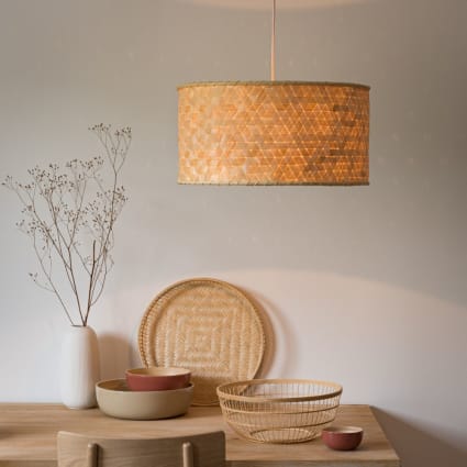 Abajur para candeeiro de teto de bambu diâmetro 50 ONO | Maisons du Monde