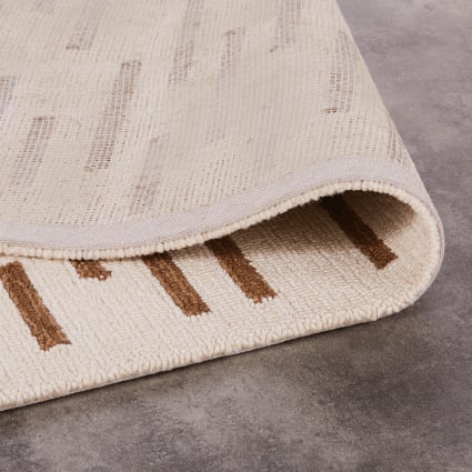 Alfombra de exterior crudo y marrón 160x230 cm Zebena | Maisons du Monde