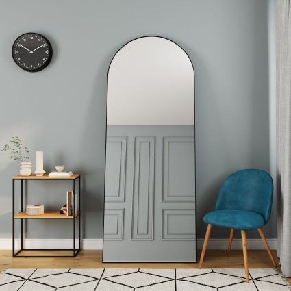 Espejo de pie de cuerpo entero negro 80x200 cm MAXANDRE | Maisons du Monde