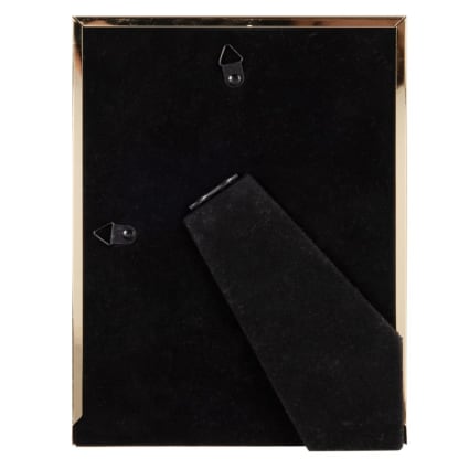 Marco de fotos blanco y dorado 15x20 cm REBECCA | Maisons du Monde