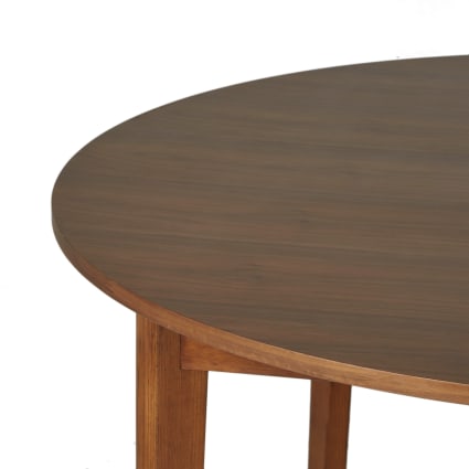 Mesa de comedor extensible con 1 extensión de 120 a 165 cm Griffith ...