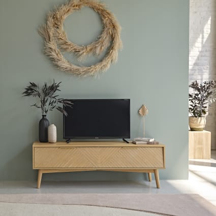 Móvel de TV com 1 gaveta de escotilha L136 Axelle | Maisons du Monde
