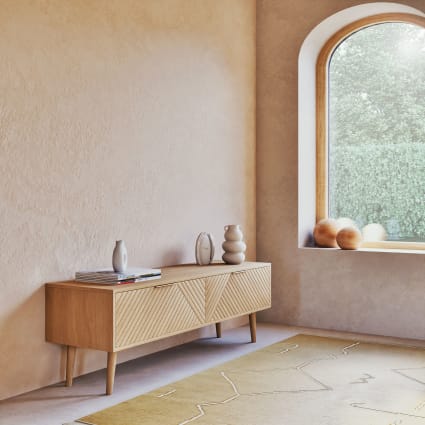 Móvel de TV com 1 gaveta de escotilha L136 Axelle | Maisons du Monde