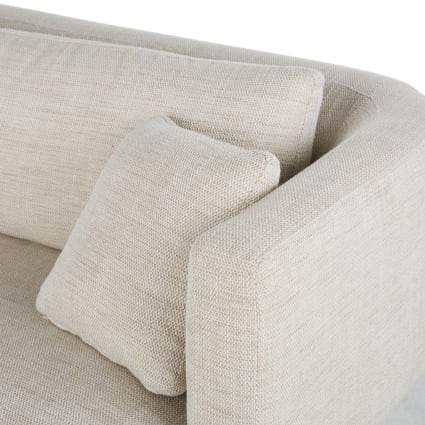 Sofá cheslong izquierdo de 3/4 plazas beige Modjo | Maisons du Monde