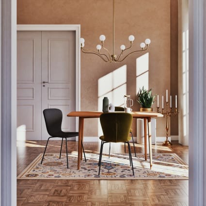 Tavolo da pranzo console estensibile per 5/6 persone lung. 130 cm Patty ...