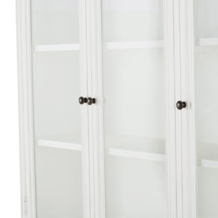 Vaisselier 3 portes blanc L123 Joséphine | Maisons du Monde