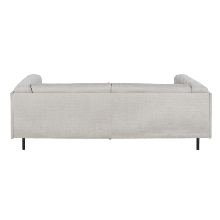 3 4 Sitzer Sofa Mit Bezug Aus Hellgrauem Cordsamt Maisons Du Monde