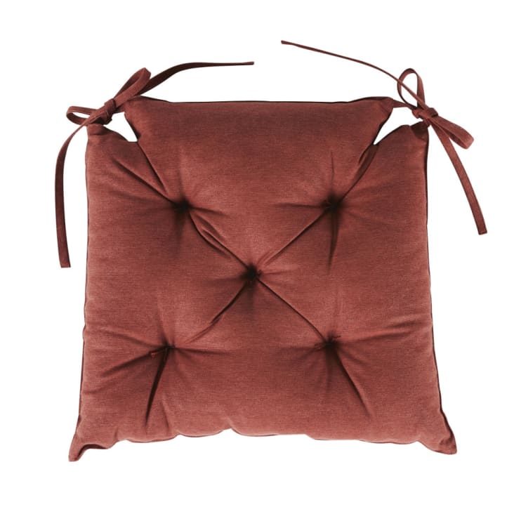 Almofada de cadeira terracota 40x40 ROMMIE | Maisons du Monde