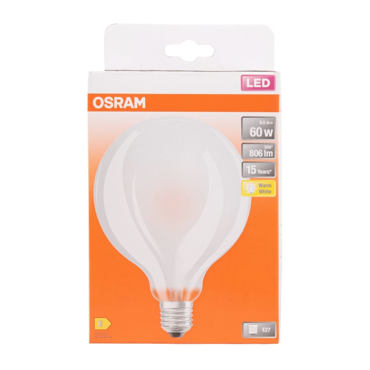 Ampoule globe E27 60W en verre Osram | Maisons du Monde