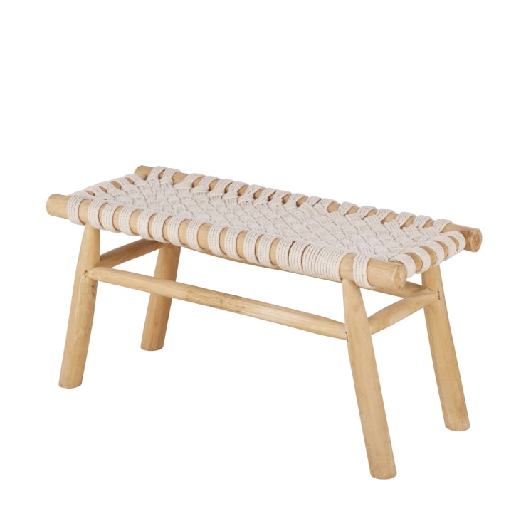 Berco De Madeira Teca MESA CENTRO MANU 80CM PES PRETO TECA Casa