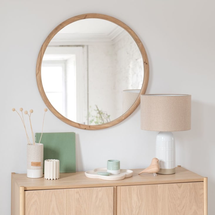 Beige spiegel D76 ALBANA | Maisons du Monde