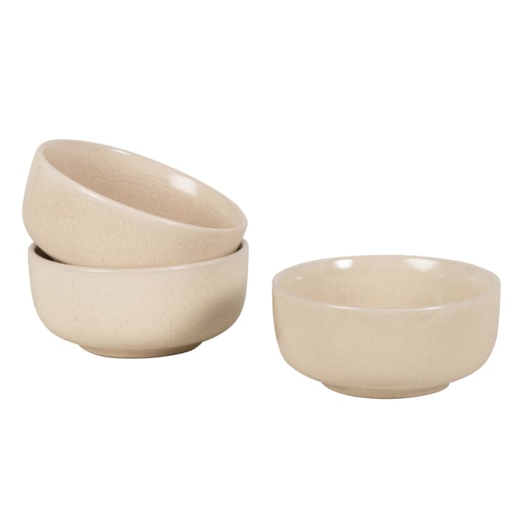 Beigetinten aardewerk schoteltjes (x3) Azra | Maisons du Monde